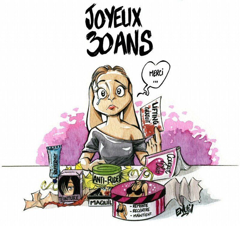 Anniversaire de Marine - 30ans déjà!! - CotizUp.com