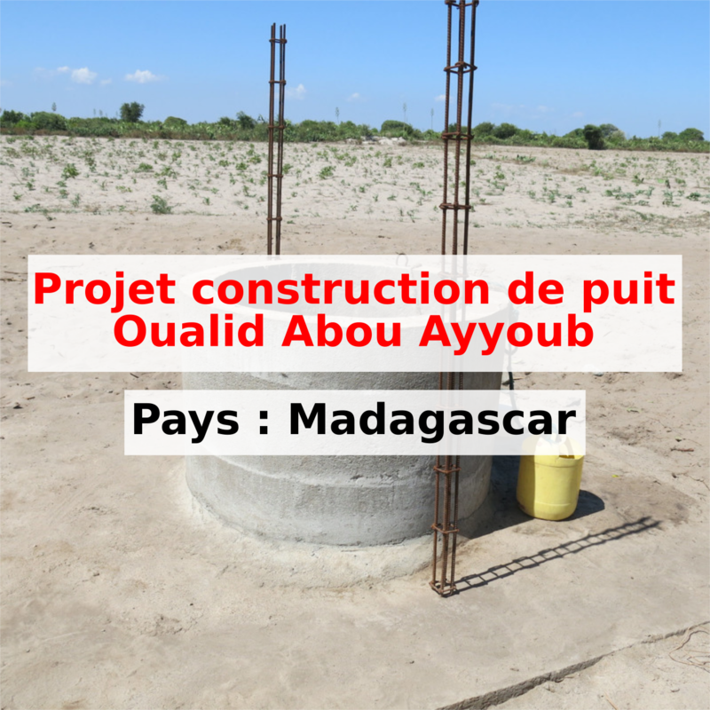 Projet construction de puit, Oualid Abou Ayyoub - CotizUp.com