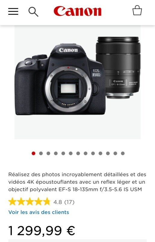 Un nouvel appareil photo pour réaliser mes projets - CotizUp.com