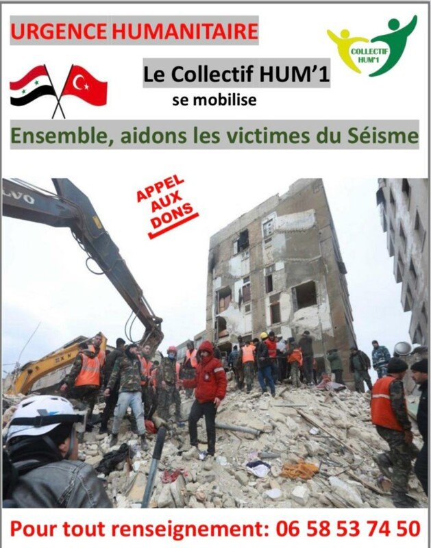 URGENCE HUMANITAIRE SOUTENONS LES VICTIMES ! - CotizUp.com