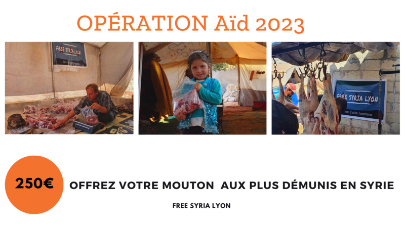 Opération Aid Al Adha 2023 - CotizUp.com