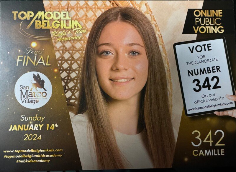 Aidez nous à accéder à la finale Top Model Belgium - CotizUp.com