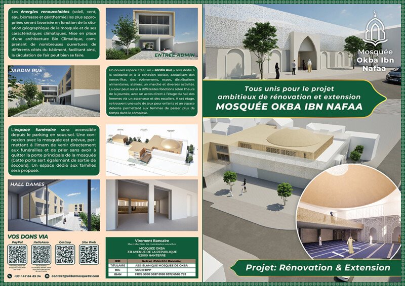 Reconstruction mosquée historique Okba ibn nafaa - CotizUp.com