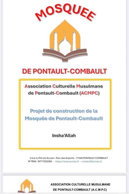 Projet d’achat d’un terrain pour une mosquée - CotizUp.com