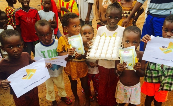 Contre la faim, pour l'education des enfants - CotizUp.com